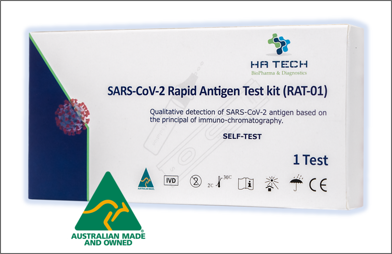 SARS-Cov-2 Rapid Antigen Test Kit (RAT-01) - Ha Tech